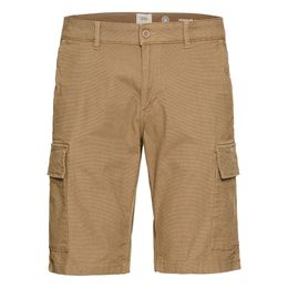Cargobermudas Camel Active, Herren, Gr. 36, N-Gr, braun (wood), Web, Obermaterial: 98% Baumwolle, 2% Elasthan, unifarben, regular fit kniefrei, Hosen, Sommerhose mit Cargo-Taschen