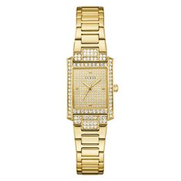 Quarzuhr Guess "BONNET", goldfarben, champagnerfarben, Armbanduhren, Damen, Quarzuhr, Armbanduhr, Damenuhr, Edelstahlarmband, analog