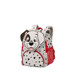 Kinderrucksack Samsonite, Kinder, Gr. B/H/T: 25cm x 32cm x 13cm, wei&szlig;, Polyester, Rucks&auml;cke, fr&ouml;hliches 3D?Design