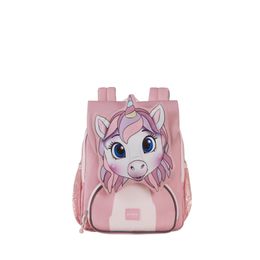 Kinderrucksack Samsonite, Kinder, Gr. B/H/T: 25cm x 32cm x 13cm, rosa, Rucks&auml;cke, handgep&auml;cktauglich gem&auml;&szlig; IATA-Empfehlung, mit verstellbarem Brustgurt