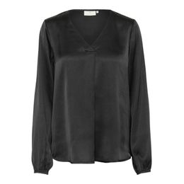Blusentop Kaffe "Shirtbluse KAlana", Damen, Gr. 34, schwarz (schwarz deep), Obermaterial: 100% Polyester PES., Blusen Blusentop