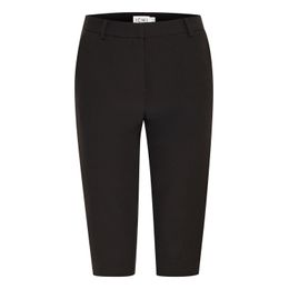 Stoffhose Ichi "Hose IHLEXI", Damen, Gr. 38, N-Gr, schwarz, Obermaterial: 90% Polyester PES. 10% Elasthan EL., Hosen Stoffhose