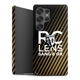 DeinDesign Galaxy S25 Ultra Handy Premium Case Smartphone Handyh&uuml;lle Schutzh&uuml;lle gl&auml;nzend Racing Club De Lens Rcl Rc Lens Premium Case