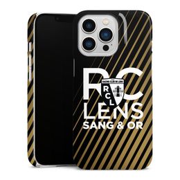DeinDesign iPhone 13 Pro Handy Premium Case Smartphone Handyh&uuml;lle Schutzh&uuml;lle gl&auml;nzend Racing Club De Lens Rcl Rc Lens Premium Case