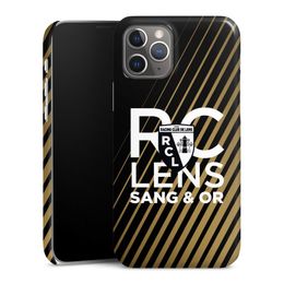 DeinDesign iPhone 12 Pro Handy Premium Case Smartphone Handyh&uuml;lle Schutzh&uuml;lle gl&auml;nzend Racing Club De Lens Rcl Rc Lens Premium Case