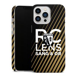 DeinDesign iPhone 13 Pro Handy Premium Case Smartphone Handyh&uuml;lle Schutzh&uuml;lle matt Racing Club De Lens Rcl Rc Lens Premium Case