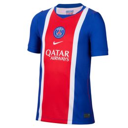 Fu&szlig;balltrikot Nike "PSG Y NK DF JSY SS STAD HM", Jungen, Gr. L, blau, Obermaterial: 100% Polyester, Trikots Fu&szlig;balltrikot