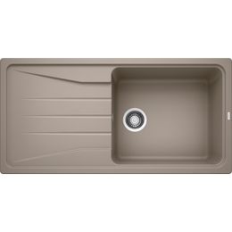 Einbausp&uuml;le Blanco "SONA XL 6 S", braun (tartufo), B:100cm H:19cm T:50cm, Verbundwerkstoff, K&uuml;chensp&uuml;len