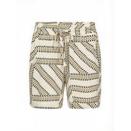 Shorts soyaconcept "Soya Concept Shorts SC-FELIA", Damen, Gr. L, Normalgr&ouml;&szlig;en, beige (7120c butternut combi), Obermaterial: 100% Viskose, Hosen Shorts