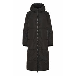 Wintermantel Ichi "Jacke IHBUNALA", Damen, Gr. L, schwarz, Obermaterial: 100% Polyester PES., M&auml;ntel Wintermantel