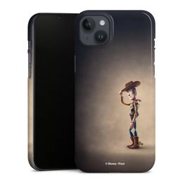 DeinDesign iPhone 14 Plus Handy Premium Case Smartphone Handyh&uuml;lle Schutzh&uuml;lle gl&auml;nzend Disney Pixar Toy Story Woody Premium Case
