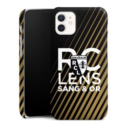 DeinDesign iPhone 12 mini Handy Premium Case Smartphone Handyh&uuml;lle Schutzh&uuml;lle gl&auml;nzend Racing Club De Lens Rcl Rc Lens Premium Case