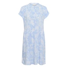 Midikleid Kaffe "Kleid KAbeathe", Damen, Gr. 38, N-Gr, blau (windsurfer paisley print), Obermaterial: 100% Viskose LENZING ECOVERO CV LenzEcov., Kleider Midikleid