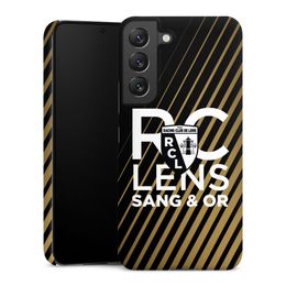 DeinDesign Galaxy S22 Handy Premium Case Smartphone Handyh&uuml;lle Schutzh&uuml;lle matt Racing Club De Lens Rcl Rc Lens Premium Case