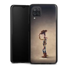 DeinDesign Galaxy A12 Handy Silikon H&uuml;lle Case schwarz Handyh&uuml;lle Disney Pixar Toy Story Woody