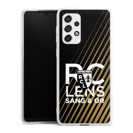 DeinDesign Galaxy A33 5G Handy Silikon H&uuml;lle Case transparent Handyh&uuml;lle Rc Lens Racing Club De Lens Rcl Silikon Case