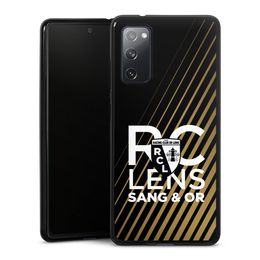 DeinDesign Galaxy S20 FE 5G Handy Silikon H&uuml;lle Case schwarz Handyh&uuml;lle Racing Club De Lens Rcl Rc Lens