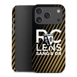 DeinDesign iPhone 17 Pro Handy Premium Case Smartphone Handyh&uuml;lle Schutzh&uuml;lle gl&auml;nzend Racing Club De Lens Rcl Rc Lens Premium Case