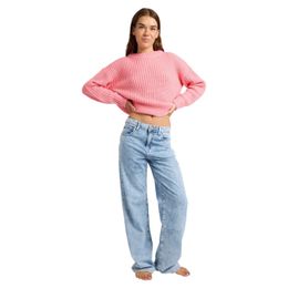 Loose-fit-Jeans Roxy "Dawn Patrol Mid Sunbleached", Damen, Gr. 30(XL), sunbleached, Obermaterial: 100% Walkfrottier;, Jeans