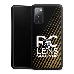 DeinDesign Galaxy S20 FE Handy Premium Silikon H&uuml;lle Handyh&uuml;lle schwarz Case Rc Lens Racing Club De Lens Rcl Silikon Premium Case