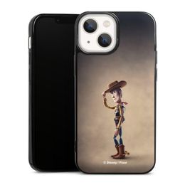 DeinDesign iPhone 13 Mini Handy Slim Case extra d&uuml;nn Silikon Handyh&uuml;lle schwarz H&uuml;lle Disney Pixar Toy Story Woody Silikon Slim Case