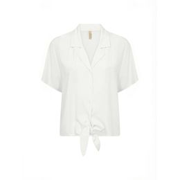 Blusentop soyaconcept "Soya Concept Shirt SC-RADIA", Damen, Gr. L, wei&szlig; (1100 sanftes wei&szlig;), Obermaterial: 100% Viskose, Blusen Blusentop