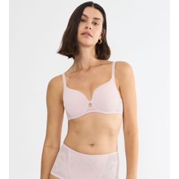 B&uuml;gel-BH Triumph "Wild Rose Sensation", Damen, Gr. 85, Cup B, rosa (tender pink), Spitze, Obermaterial: 53% Polyester, 33% Polyamid, 14% Elasthan, BHs B&uuml;gel-BH, formende Spitze, mittlerer Shape-Effekt