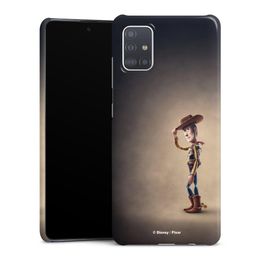 DeinDesign Galaxy A51 Handy Premium Case Smartphone Handyh&uuml;lle Schutzh&uuml;lle gl&auml;nzend Disney Pixar Toy Story Woody Premium Case
