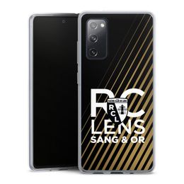 DeinDesign Galaxy S20 FE Handy Silikon H&uuml;lle Case transparent Handyh&uuml;lle Rc Lens Racing Club De Lens Rcl Silikon Case