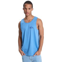 Tanktop Quiksilver "EV Comp Logo", Herren, Gr. S, riviera, Obermaterial: 100% Walkfrottier;, Tops Tanktop