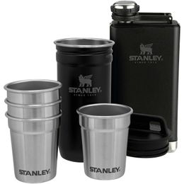 Stanley Adventure Pre-Party Shot & Flask Set Schwarz