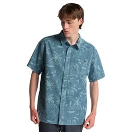 Kurzarmhemd Billabong "Solana Cord", Herren, Gr. L, US-Gr&ouml;&szlig;en, blau, Obermaterial: 100% Baumwolle., Hemden