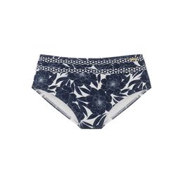 Sunseeker Damen Bikini-Hose, marine bedruckt, Gr&ouml;&szlig;e 38