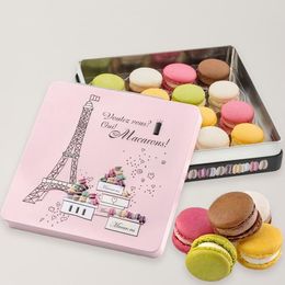 Macarons-Pr&auml;sentdose &bdquo;Voulez Vous&ldquo;