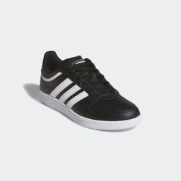 Sneaker adidas Sportswear "HOOPS 4.0", Damen, Gr. 42,5, schwarz-wei&szlig; (core schwarz, cloud wei&szlig;, core schwarz), Synthetik, Schuhe Sneaker