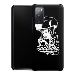 DeinDesign Galaxy S20 FE Handy Premium Case Smartphone Handyh&uuml;lle Schutzh&uuml;lle matt Official Licensed Product Sc Freiburg Woman Premium Case