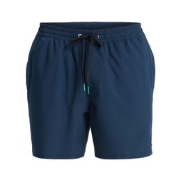 Boardshorts Quiksilver "Stretch Piped Volley 16", Herren, Gr. L, schwarz navy, Obermaterial: 92% Polyester, 8% Elasthan., Hosen
