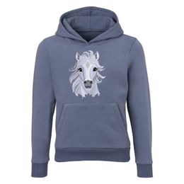 black forest kids Sweathoodie blau Damen 98-104