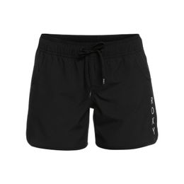 Boardshorts Roxy "Roxy Classics 5", Damen, Gr. XXL, grau (anthrazit), Obermaterial: 90% Microfaser, 10% Elasthan;, Hosen