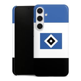 DeinDesign Galaxy S24+ Handy Premium Case Smartphone Handyh&uuml;lle Schutzh&uuml;lle gl&auml;nzend Hamburger Sv Bundesliga Official Licensed Product Premium Case