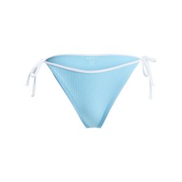 Bikini-Hose Roxy "Kauai Moderate Tie Side", Damen, Gr. L, US-Gr&ouml;&szlig;en, sky blau, Obermaterial: 70% Nylon, 23% Nylon, 7% Elasthan;, Badehosen Bikini-Hose