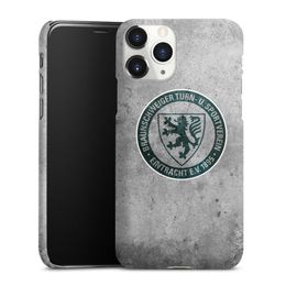 DeinDesign iPhone 11 Pro Handy Premium Case Smartphone Handyh&uuml;lle Schutzh&uuml;lle matt Eintracht Braunschweig Concrete Logo Premium Case