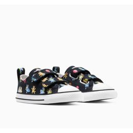 Sneaker Converse "Chuck Taylor All Star BLUEY", M&auml;dchen, Gr. 22, schwarz (schwarz, multi), Textil, Schuhe Sneaker, f&uuml;r Kinder