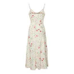 Spaghettikleid Y.A.S "YASTHEA STRAP LONG DRESS S. NOOS", Damen, Gr. 40, N-Gr, pristine aop:botalia, Web, Obermaterial: 97% Polyester, 3% Elasthan, bedruckt, wadenlang, Wasserfallausschnitt, Kleider, Sommerkleid