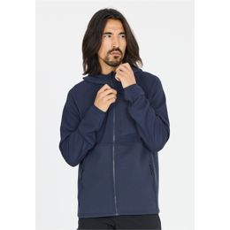 Outdoorjacke WHISTLER "Langley", Herren, Gr. 5XL, blau (dunkelblau), 76% Polyester, 17% Viskose, 7% Elasthan, unifarben, normal, ohne Ausschnitt, Jacken Outdoorjacke, aus atmungsaktivem Material