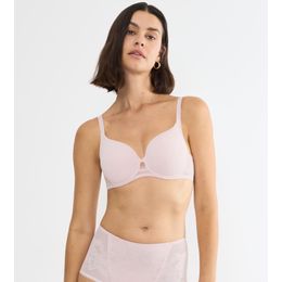 B&uuml;gel-BH Triumph "Wild Rose Sensation", Damen, Gr. 70, Cup C, rosa (tender pink), Spitze, Obermaterial: 53% Polyester, 33% Polyamid, 14% Elasthan, BHs B&uuml;gel-BH, formende Spitze, mittlerer Shape-Effekt
