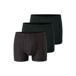 Boxershorts Schiesser "95/5 Essentials", Herren, Gr. 8, 909, sonstiges, Single Jersey, Obermaterial: 95% Baumwolle, 5% Elasthan, k&ouml;rpernah, Unterhosen, ohne Eingriff, ultra bequem