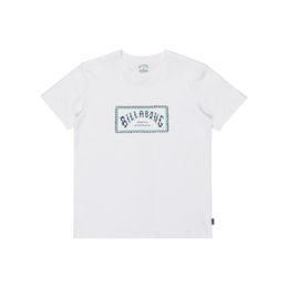 T-Shirt Billabong "Arch Frame", Jungen, Gr. M, wei&szlig;, Obermaterial: 100% Walkfrottier;, Shirts T-Shirt
