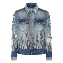 Philipp Plein Jeansjacke Flame