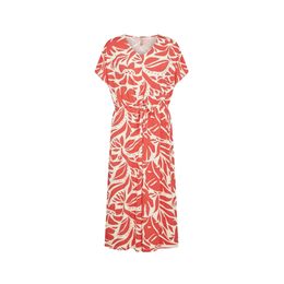 Jerseykleid soyaconcept "Soya Concept Dress SC-MARICA", Damen, Gr. L, Normalgr&ouml;&szlig;en, 4030c bittersweet combi, Obermaterial: 93% Lyocell, 7% Elasthan, Kleider Jerseykleid